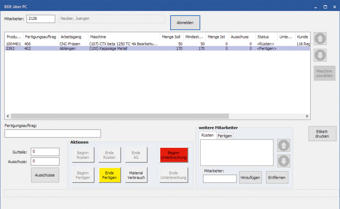 BDE - pro LE Software GmbH